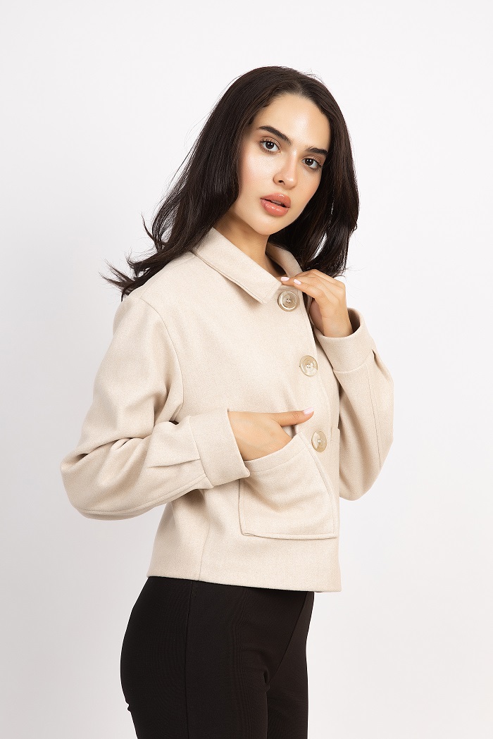 4 BTN HAEVEY SHORT JACKET 2 POCKET - Believe Casuals