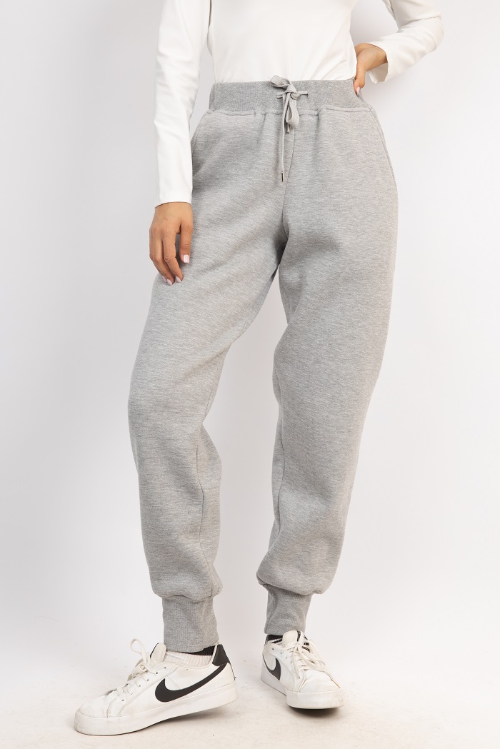 PLAIN SWEAT PANTS W CORD 2 PCK - Believe Casuals
